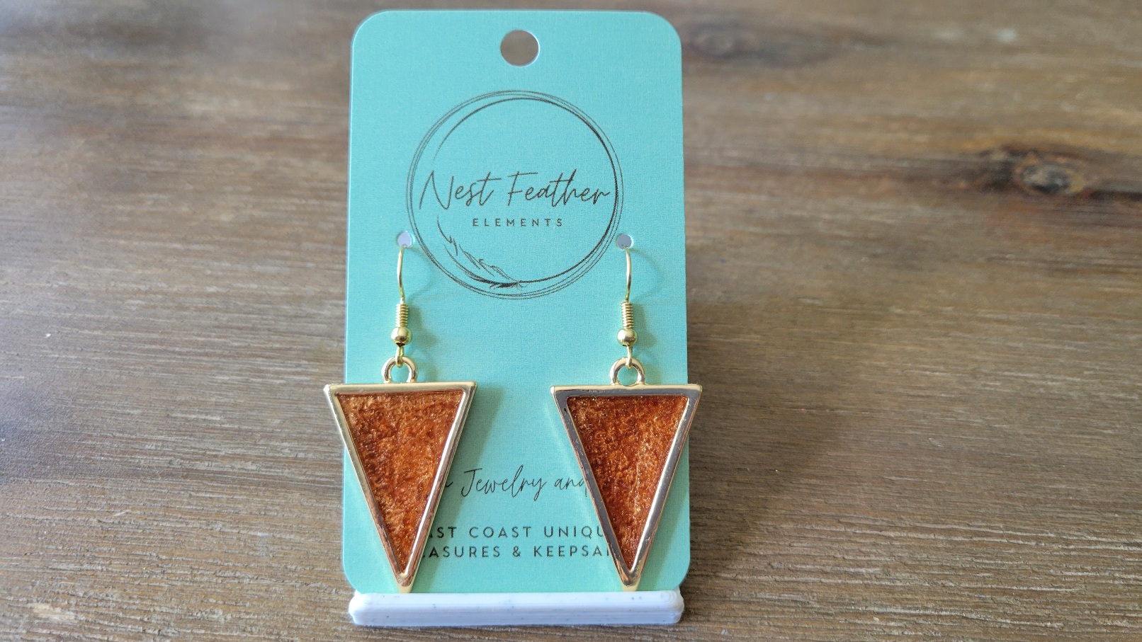 Bronze Triangles - Nest Feather Elements